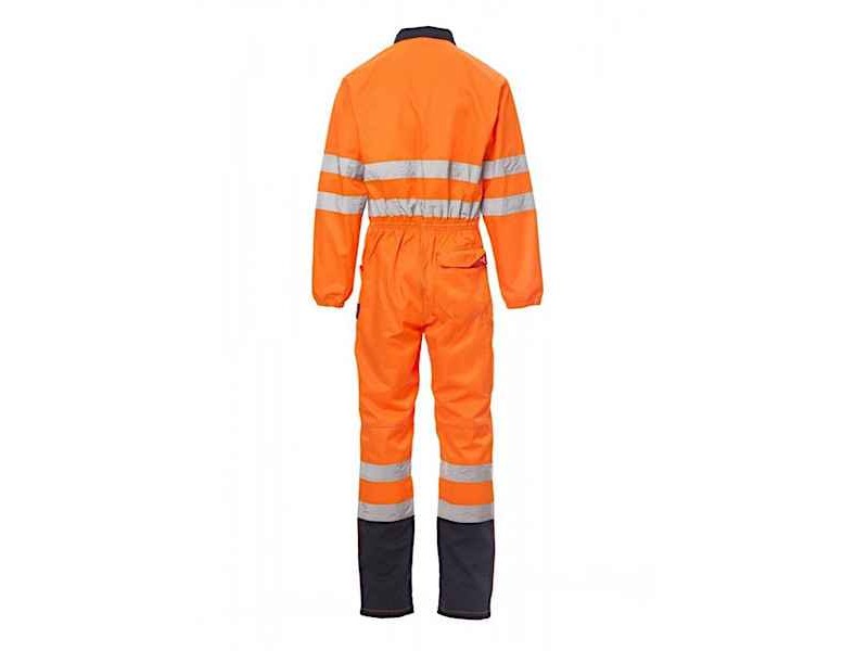 PAYPER Orange Work Coverall Full Body-Reflective Tapes