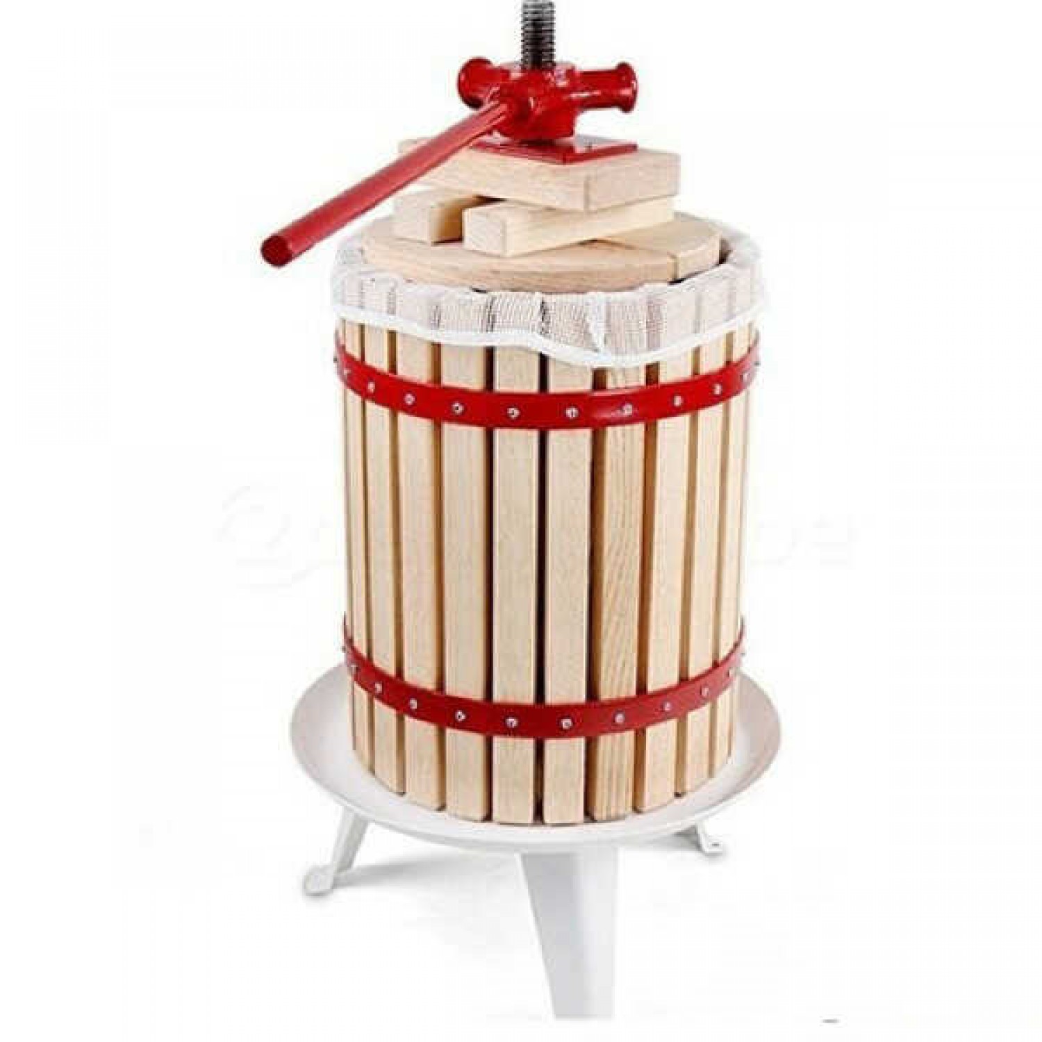 Wine Press 30lt 110xØ55cm by Hand