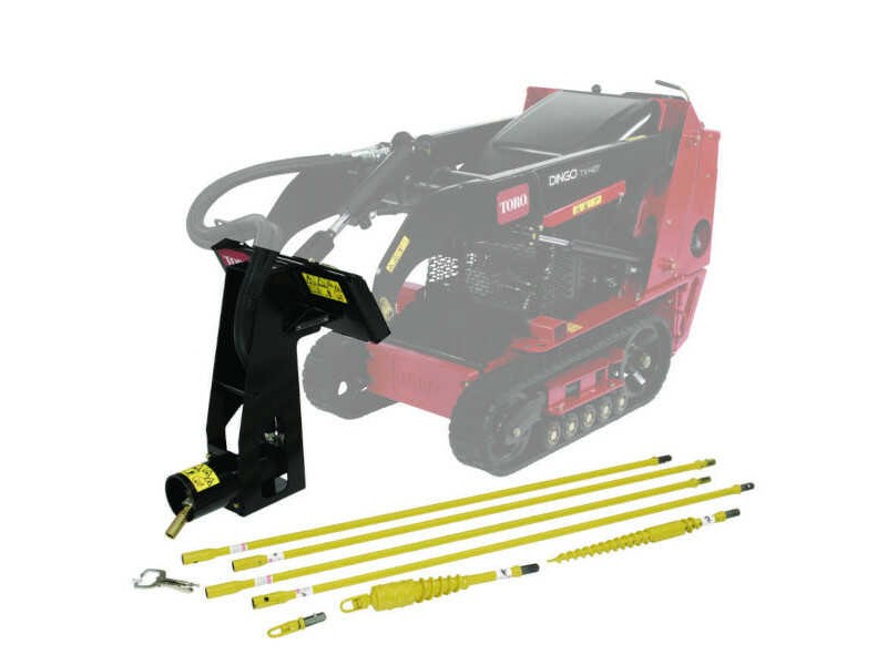 Toro DINGO Bore Drive Head Attachment and Rod-Reamer Kit