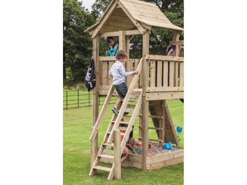 Wooden playground steps 120cm | kipogeorgiki.gr