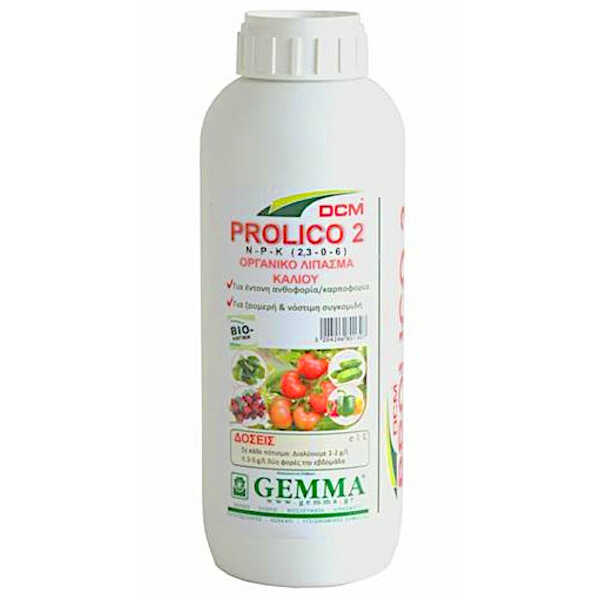 DCM PROLICO 2 (2,3-0-6) 1lt Organic Eco-Friendly Fertilizer