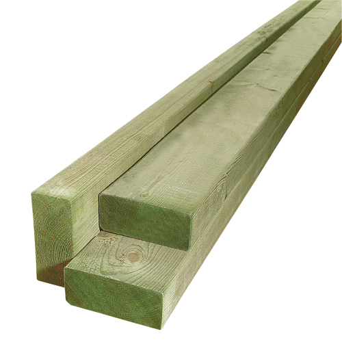 Εμποτισμένη Ξυλεία Πλανισμένη Δοκός 6 x 12 x 420cm